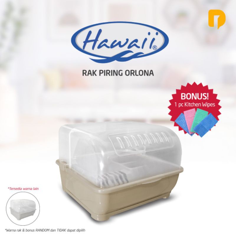 Jual Rak Piring Plastik Tertutup Orlona | Shopee Indonesia