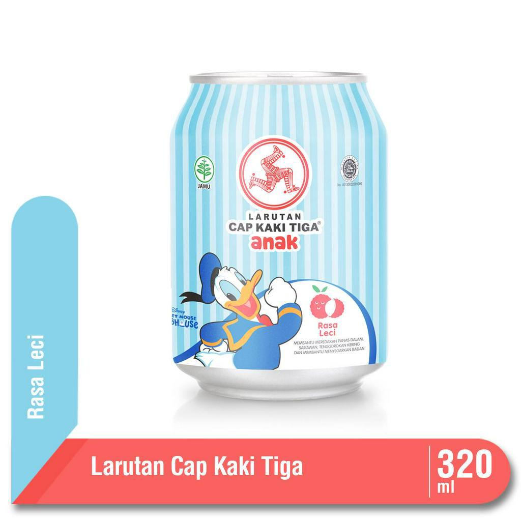 Jual Cap Kaki Tiga Anak Lychee Kaleng 250ml | Shopee Indonesia