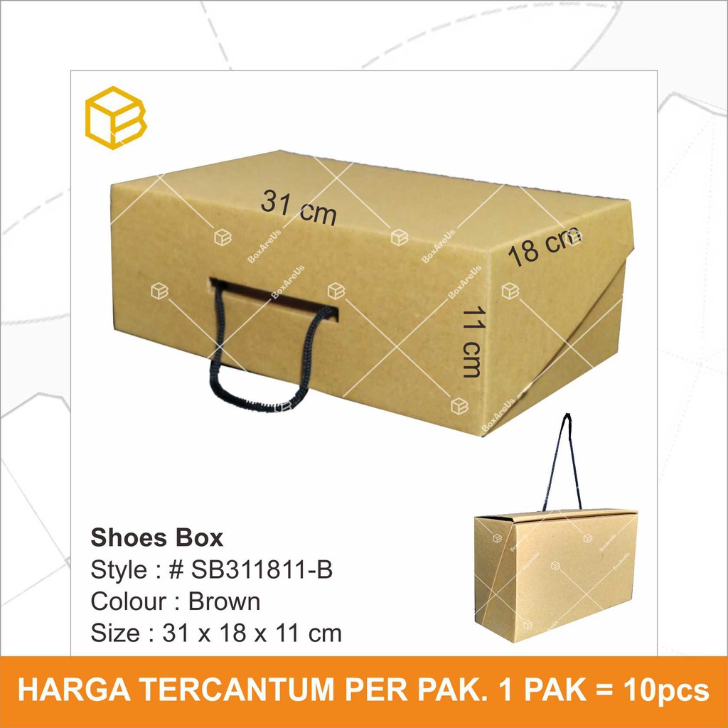 Jual Box Sepatu | Shoes Box | Kemasan | Dus | Packing | Gift Box ...