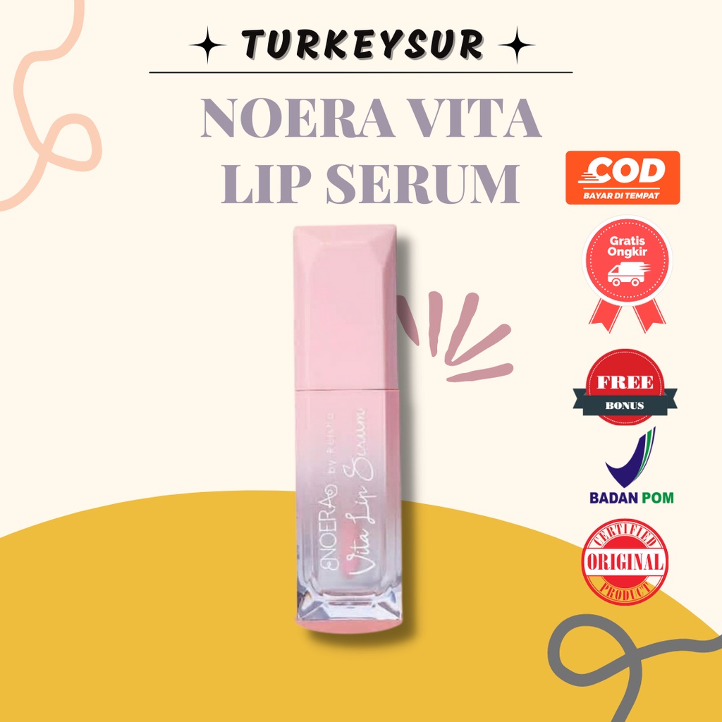 Jual Noera Vita Lip Serum Pencerah Bibir Pink Alami Lip Gel | Shopee ...