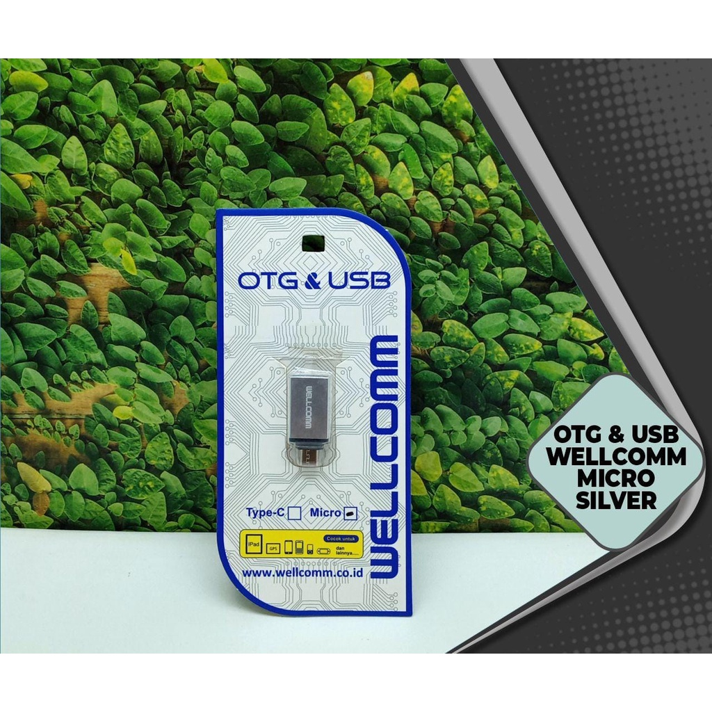 Jual OTG BESI ORIGINAL WELLCOMM MICRO TYPE C TRANSFER DATA 3.0 DESAIN ...