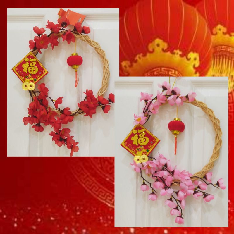 Jual Hiasan Pintu Imlek Simple Elegant 27cm | Shopee Indonesia