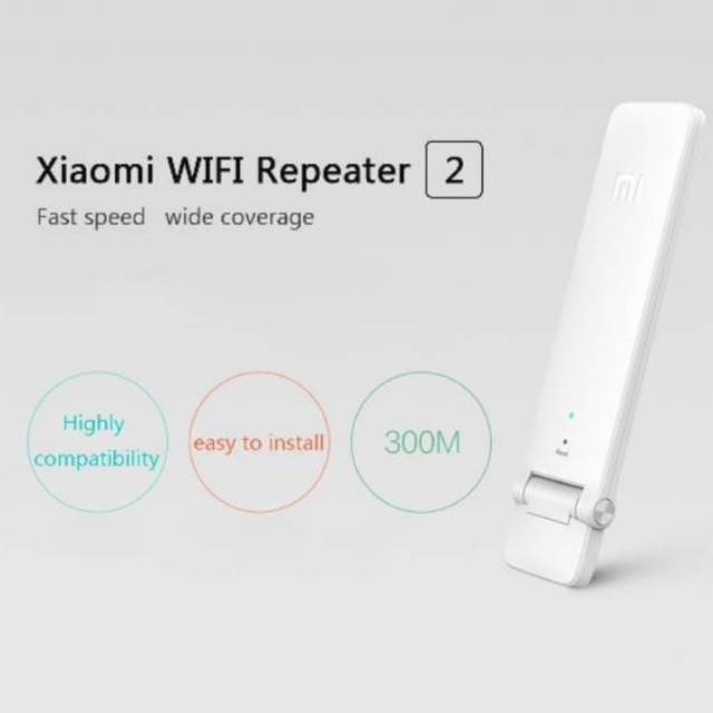 Jual Xiaomi Mi WiFi Amplifier 2 WiFi Repeater Range Extender 300Mbps ...