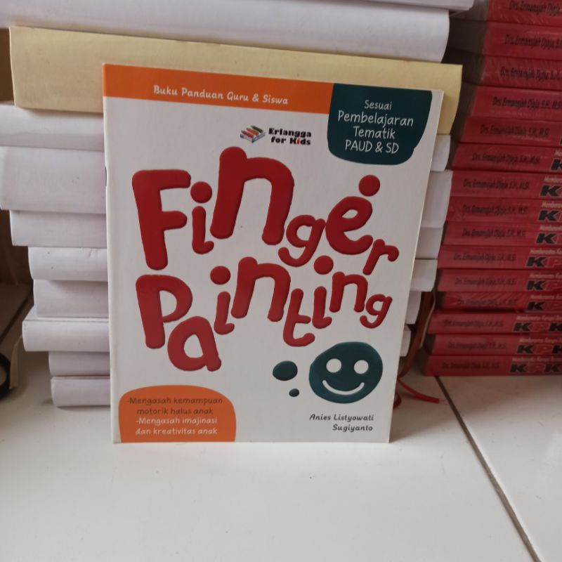 Jual original Erlangga for kids finger painting sesuai pembelajaran ...