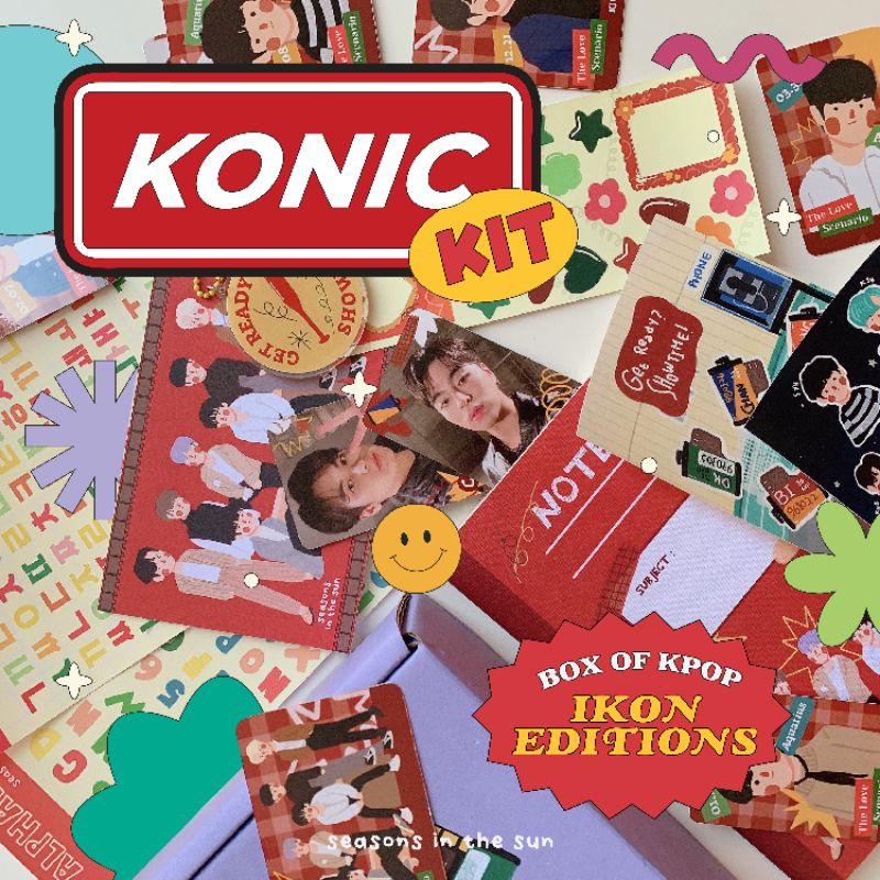Jual [BOX OF KPOP] KONIC KIT - iKON | Shopee Indonesia