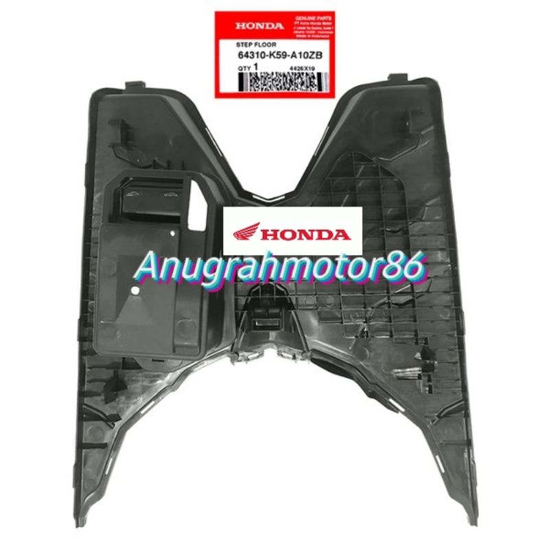 Jual 64310-K59-A10ZB Step Floor Lantai Alas Pijakan Kaki Bordes Varip 125 Esp 2015-2018 Ori ...