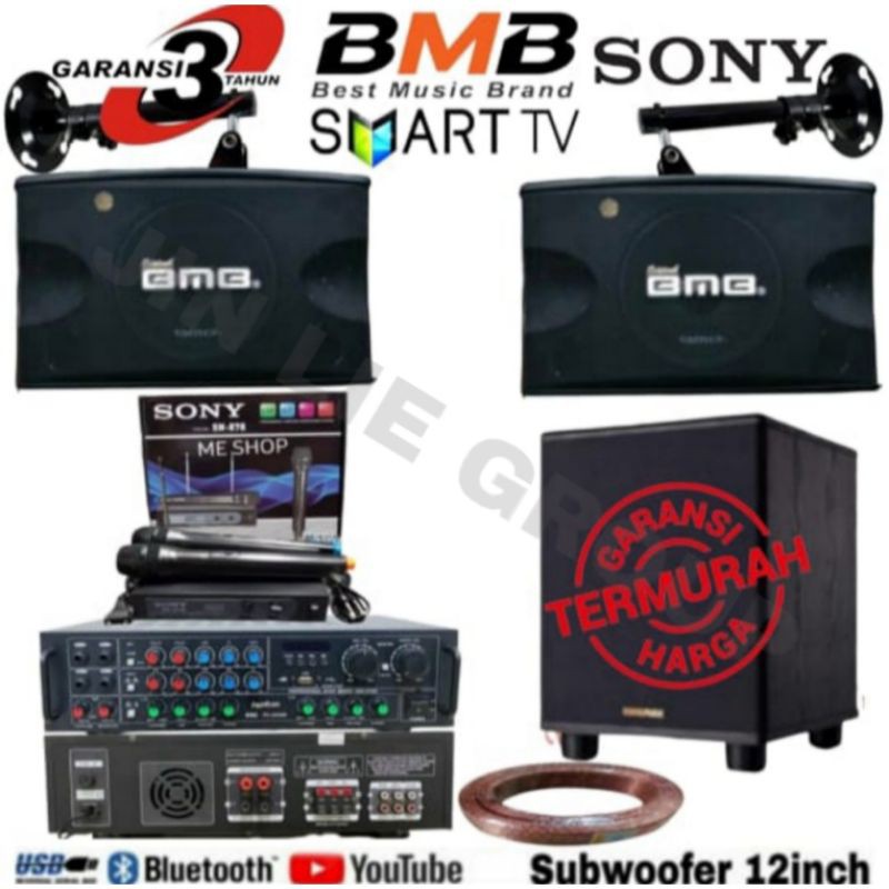 Jual PAKET SOUND KARAOKE BMB 10 INCH PLUS SUBWOOFER 12 INCH | Shopee ...