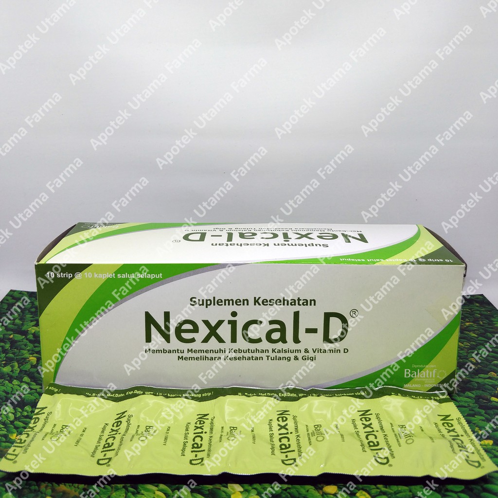 Jual NEXICAL D | KALSIUM, MAGNESIUM & VITAMIN D3 | CALCIMAG | | Shopee ...