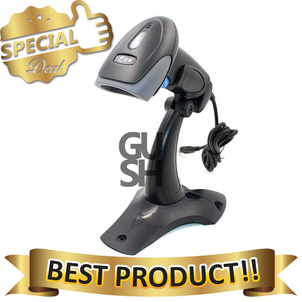 Jual Scanner Barcode Kasir QR Code USB Barcode Auto Scanner 2D QR 1D ...