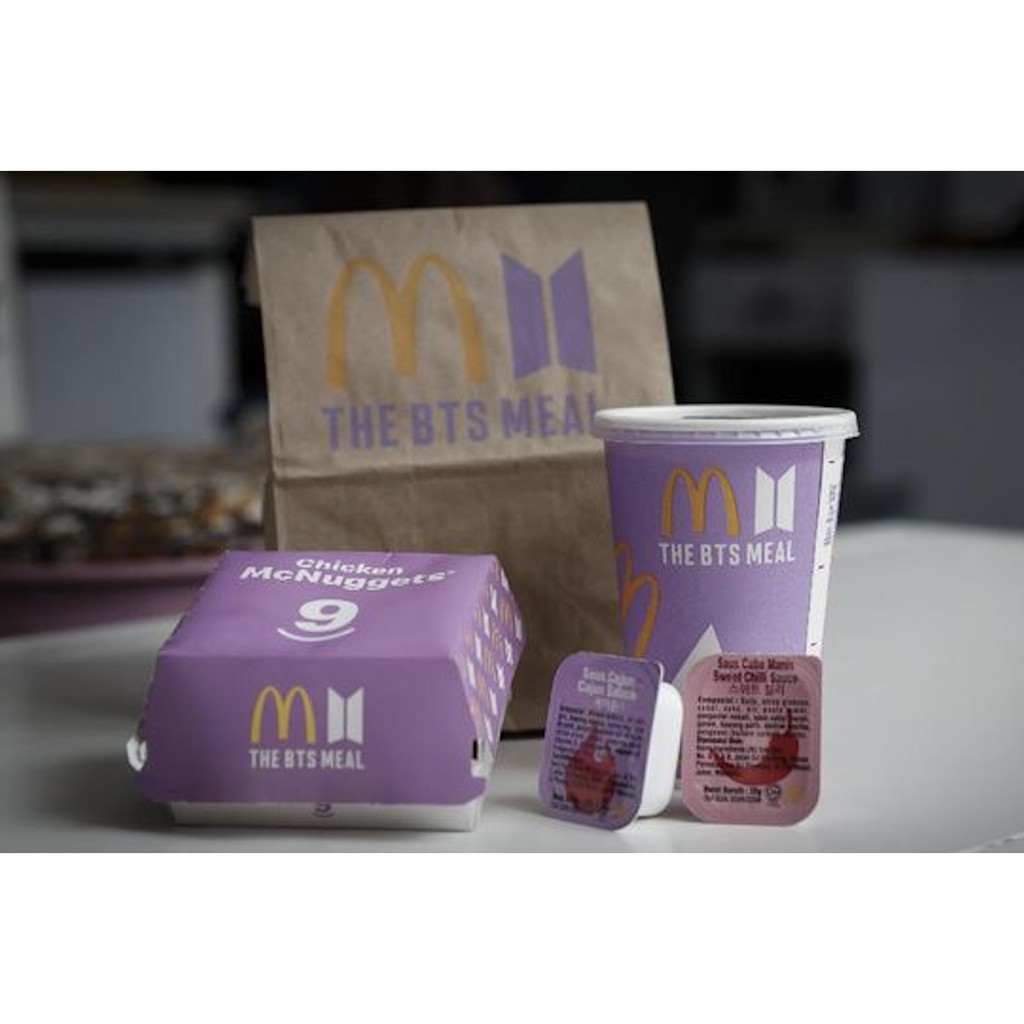 Jual BTS MEAL Packaging (BTS x McD) | Shopee Indonesia