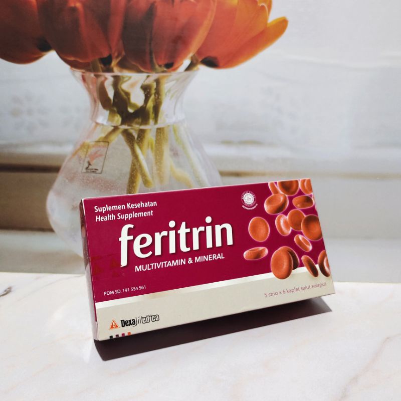 Jual Feritrin isi 30tablet Multivitamin dan Mineral | Shopee Indonesia