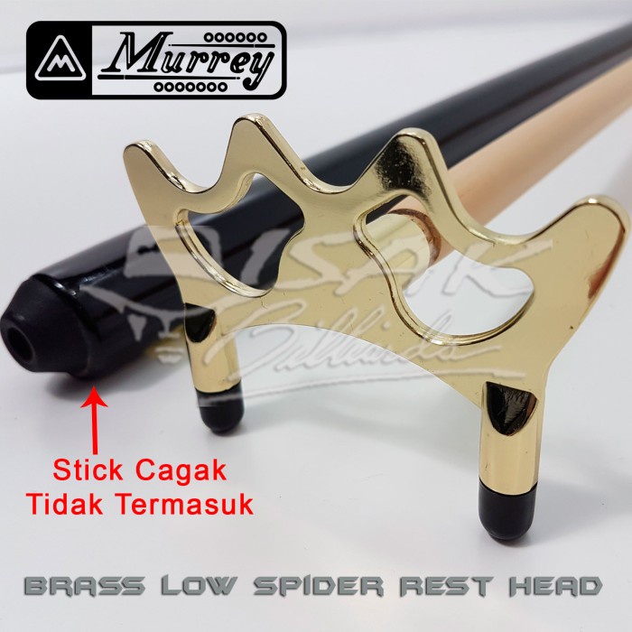 Jual 202Asa Murrey Low Spider Rest Head - Brass - Cagak Stick Biliar ...