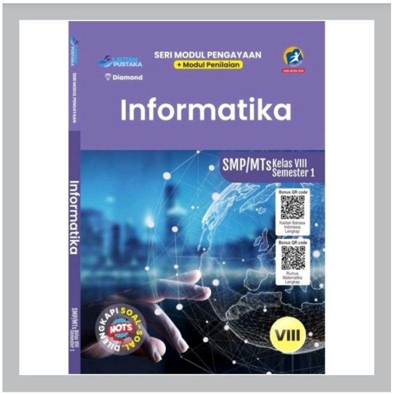 Jual Buku LKS Seri Modul Penilaian Dan Pengayaan: Informatika SMP/MTs kelas 8 Semester 1 ...