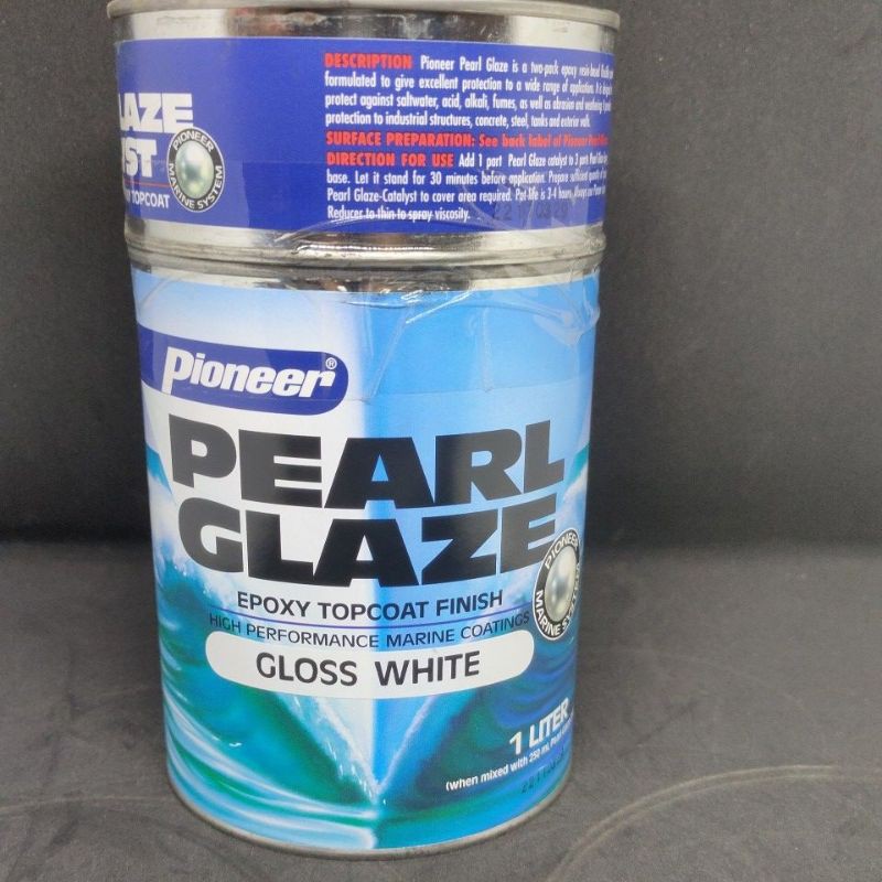 Jual Cat fiber epoxy Pioneer pearl glaze epoxy 1 liter | Shopee Indonesia