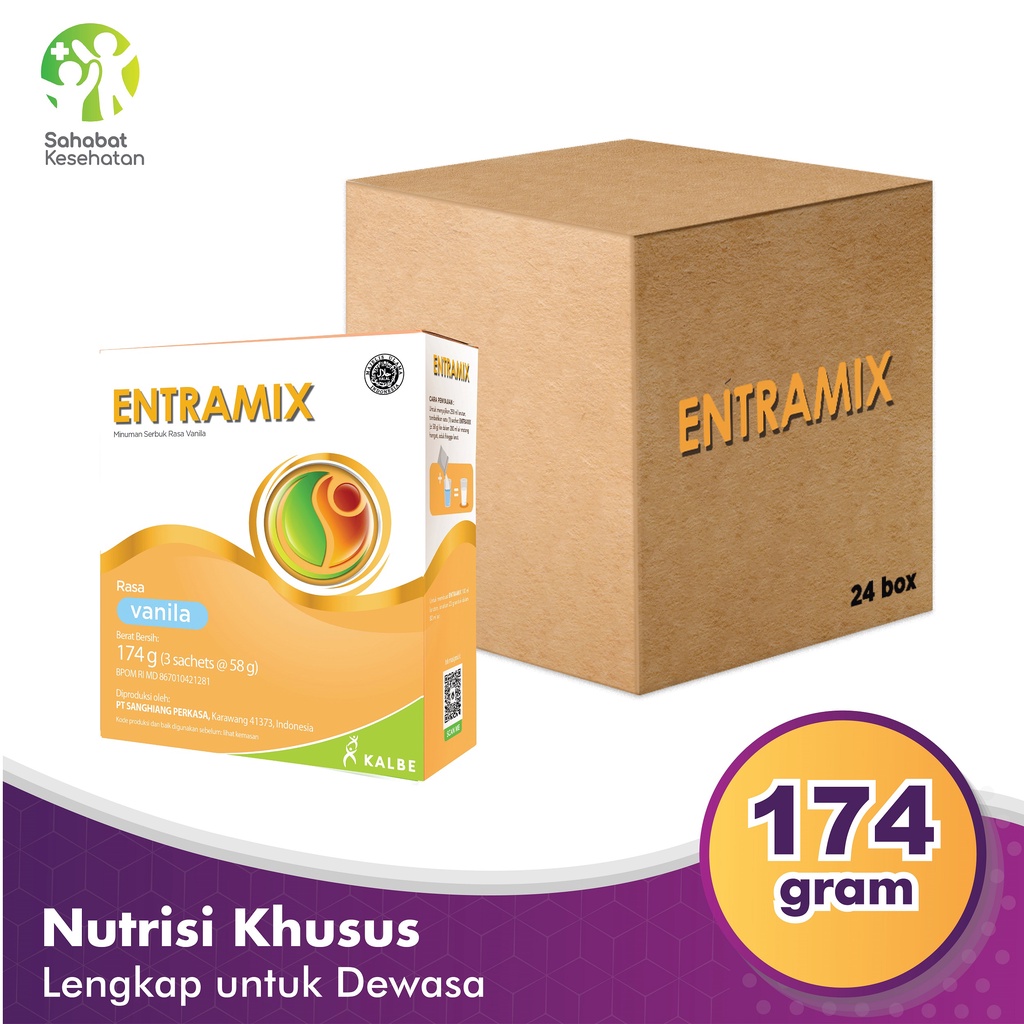 Jual Bundle 24 Box Entramix - Nutrisi Lengkap Dewasa | Shopee Indonesia