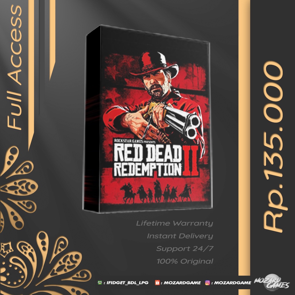 Jual Red Dead Redemtion 2 - Original PC Game | Shopee Indonesia