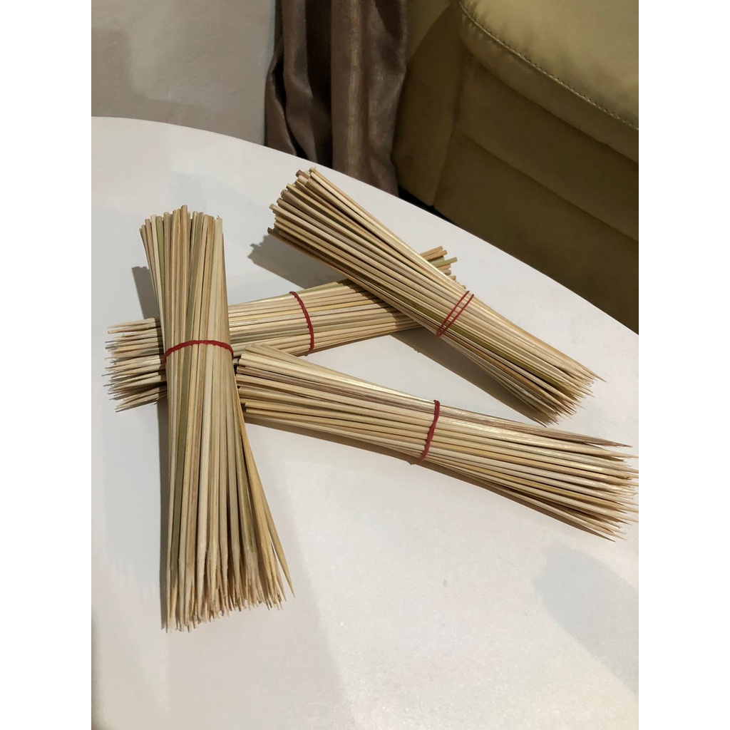 Jual 100 Gram Tusuk sate / tusuk bambu | Shopee Indonesia