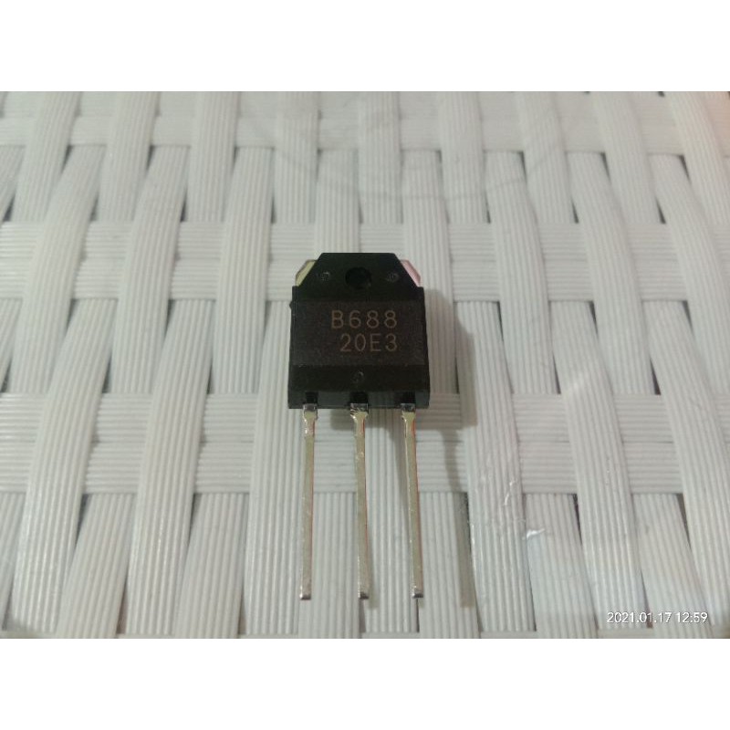 Jual Transistor 2SB688 SB688 B688 Original Transistor Daya 8A 120V 80W ...