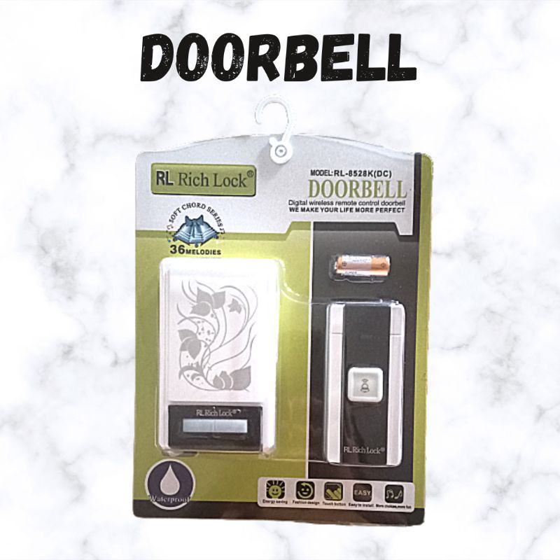 Jual Doorbell Rich Lock RL-8528K DC dan AC | Shopee Indonesia