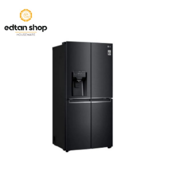 Jual Kulkas LG 4 pintu side by side GC-L22FTQBL Dispenser kapasitas 570Liter new 2021 | Shopee ...