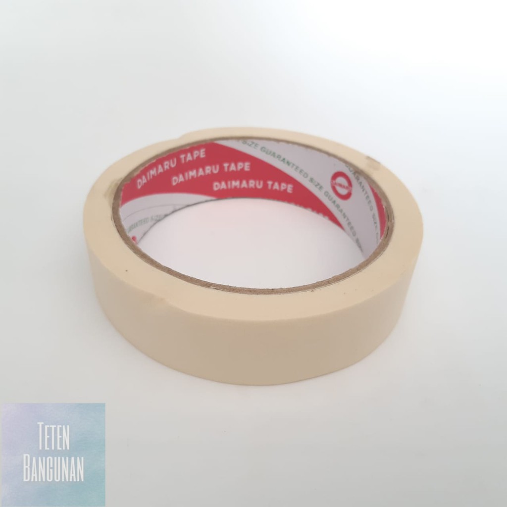 Jual Lakban Kertas Daimaru / Masking Tape 24mm x 21meter | Selotip ...