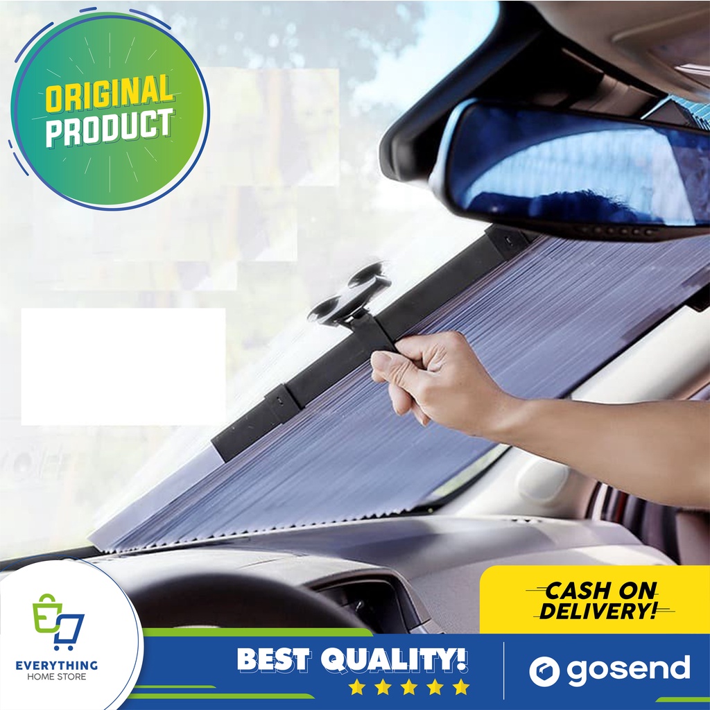 Jual Automatic Sun Shield | Pelindung Anti Panas Dashboard Mobil UV ...