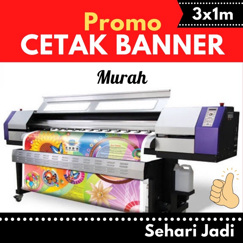 Jual CETAK BANNER 3x1 KILAT / BANNER TOKO / BANNER UCAPAN | Shopee ...