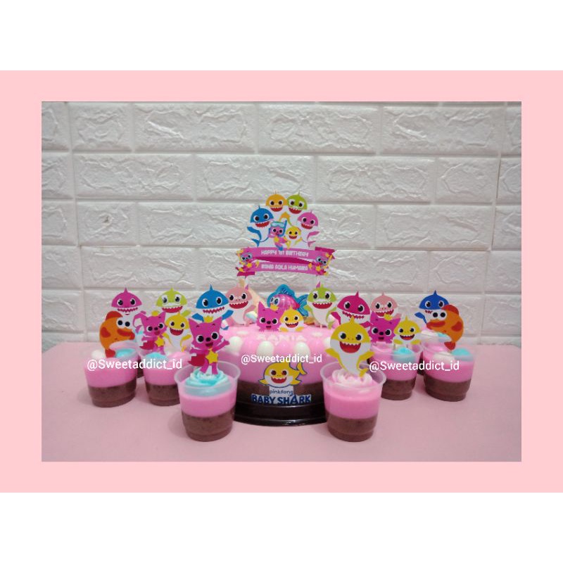 Jual Pudding cup / pudding cup karakter / pudding anak / pudding ulang ...