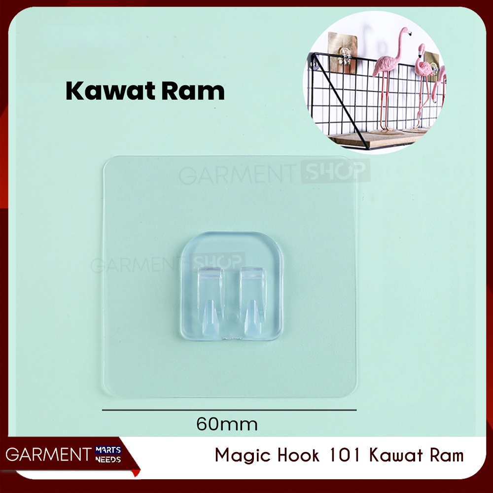 Jual MHOOK - Magic Hook Pengait Jam Pigura Rak Multifungsi Gantungan ...