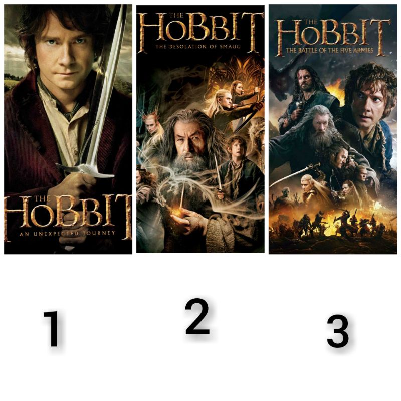 Jual Kaset film : THE HOBBIT 1,2,3 [bebas pilih] | Shopee Indonesia
