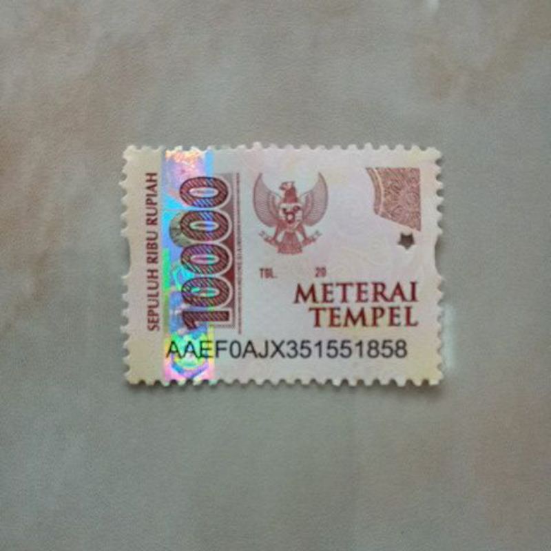 Jual Materai 3000 dan 10000 (Original) | Shopee Indonesia