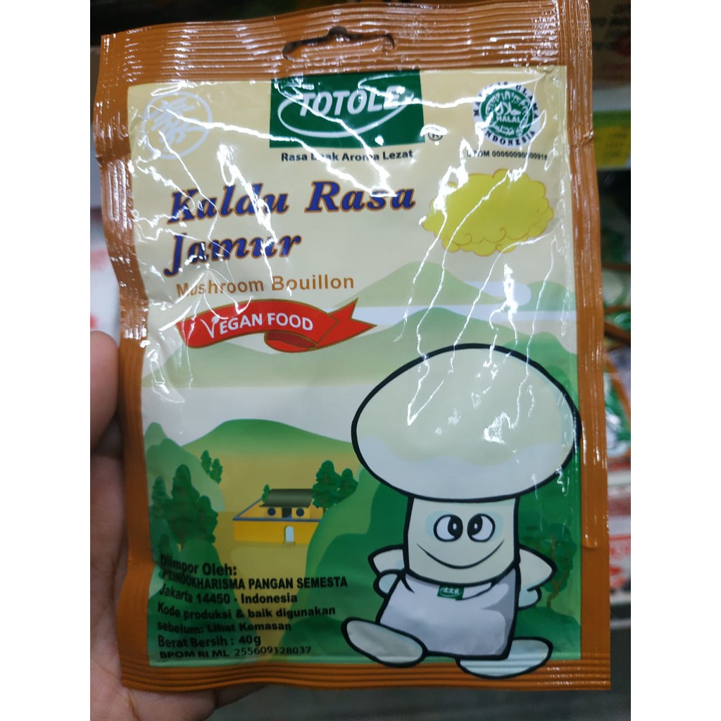 Jual Penyedap Rasa Kaldu Jamur Totole 40gr | Shopee Indonesia