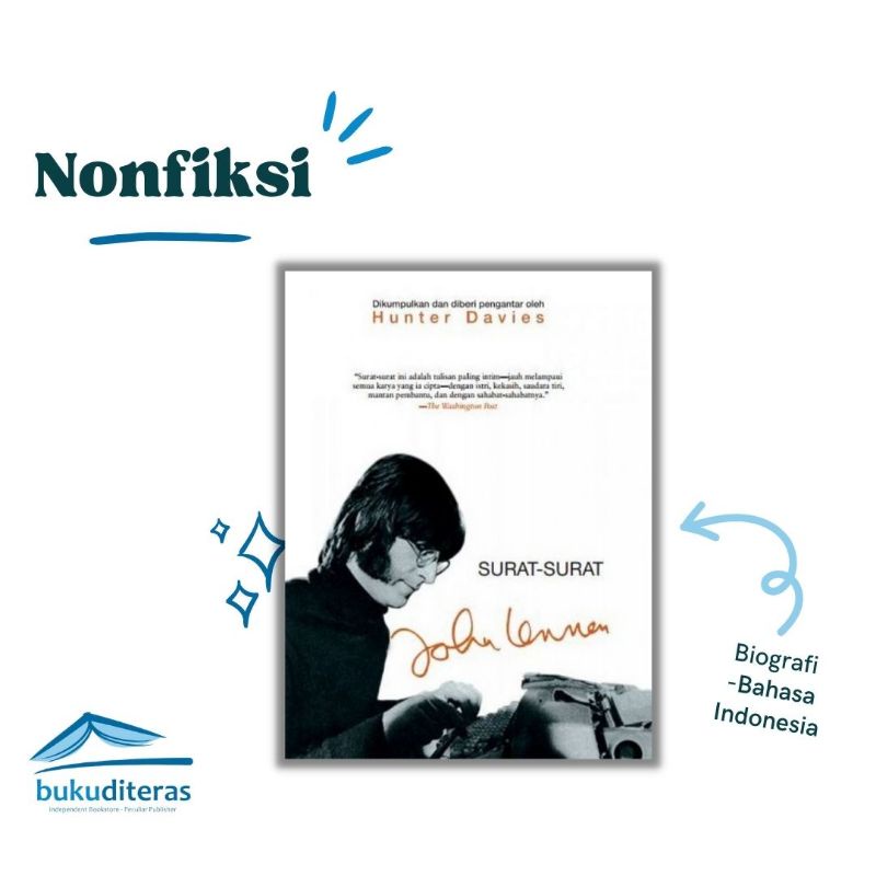Jual Surat-Surat John Lennon karya Hunter Davies | Shopee Indonesia