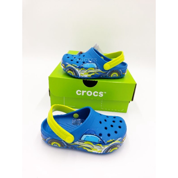 Jual Sandal Anak / Crocs anak fun lab Excavator original /crocs anak ...