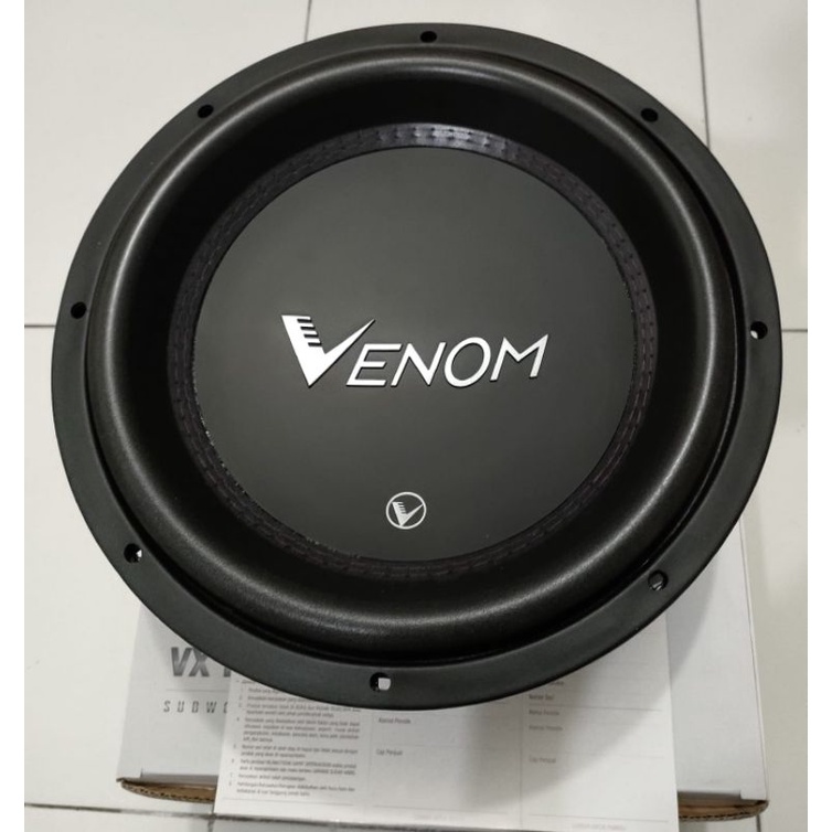 Jual subwoofer venom VX 1112W subwoofer 12 inch dauble coil dauble ...