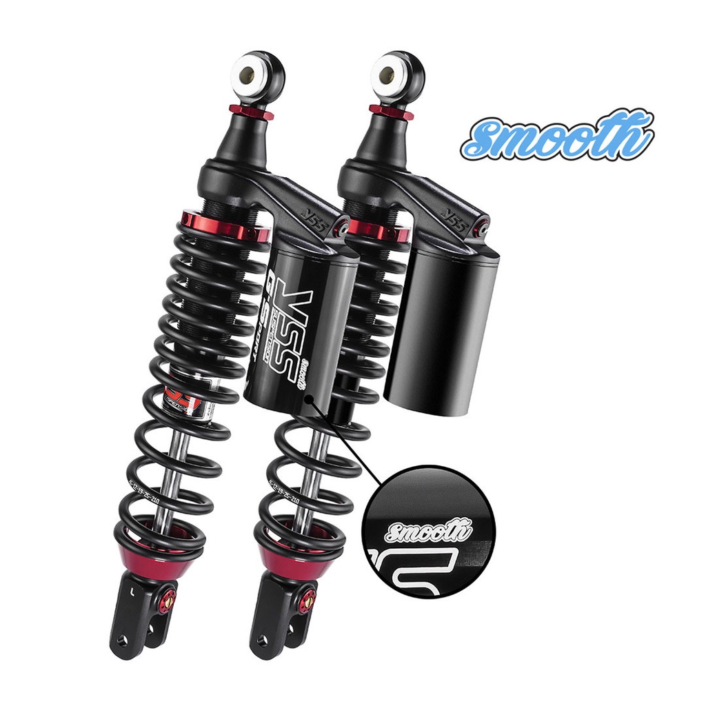 Jual YSS Twin Shock G-Sport Smooth Black Series TG302-365TRJ For PCX 160 | Shopee Indonesia