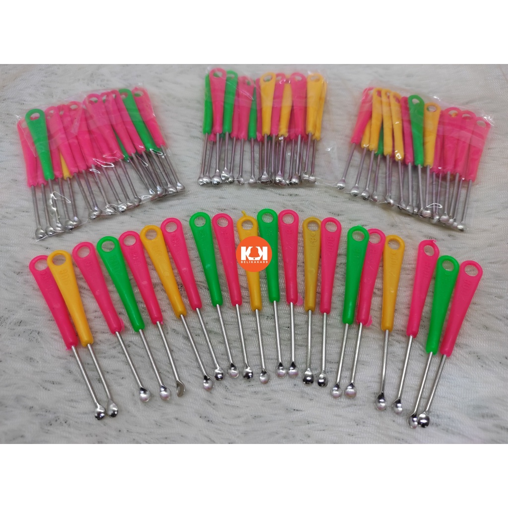 Jual (2 PCS) KOREK KUPING BESI GAGANG PLASTIK WARNA 2 0 0 8 / KOREK ...