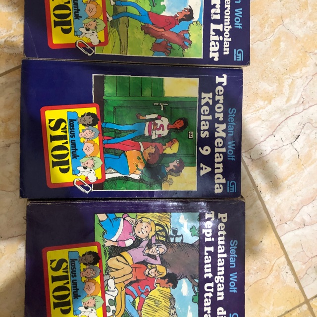 Jual Novel novel stefan wolf "kasus untuk STOP" | Shopee Indonesia