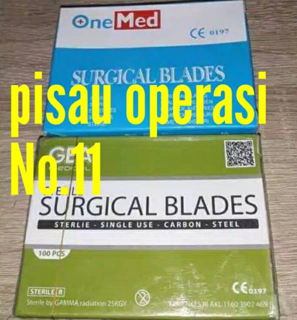 Jual Surgical blade No.11 (pisau operasi) | Shopee Indonesia