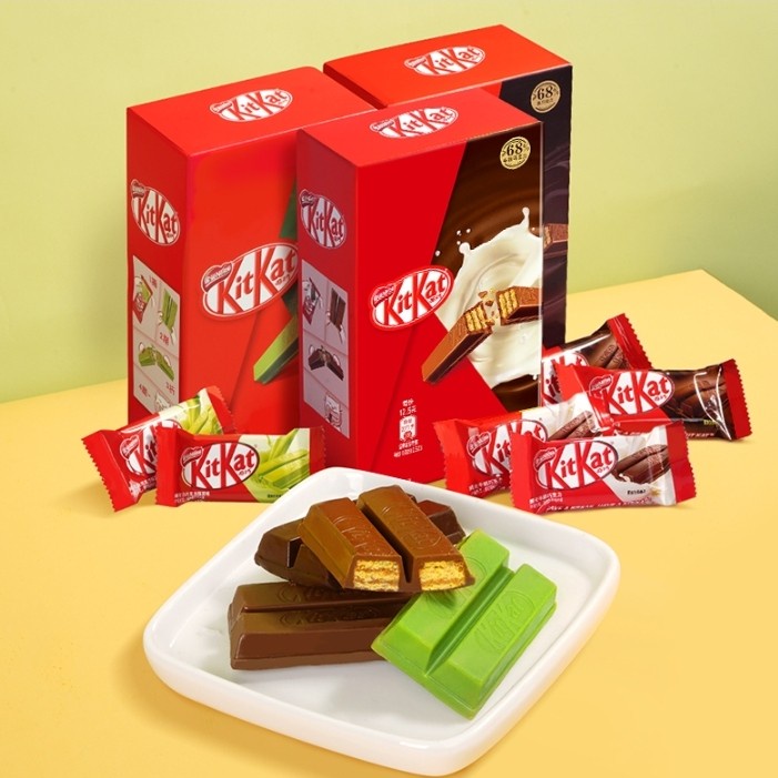 Jual Kitkat Green tea/Dark Choco/Milk Choco | Shopee Indonesia