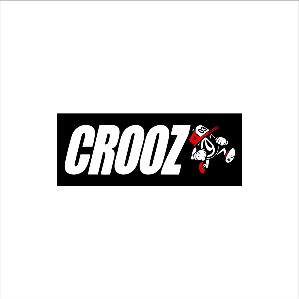 Jual STIKER CROOZ STICKER CROOZ STIKER BRAND DISTRO STIKER HELM STIKER ...