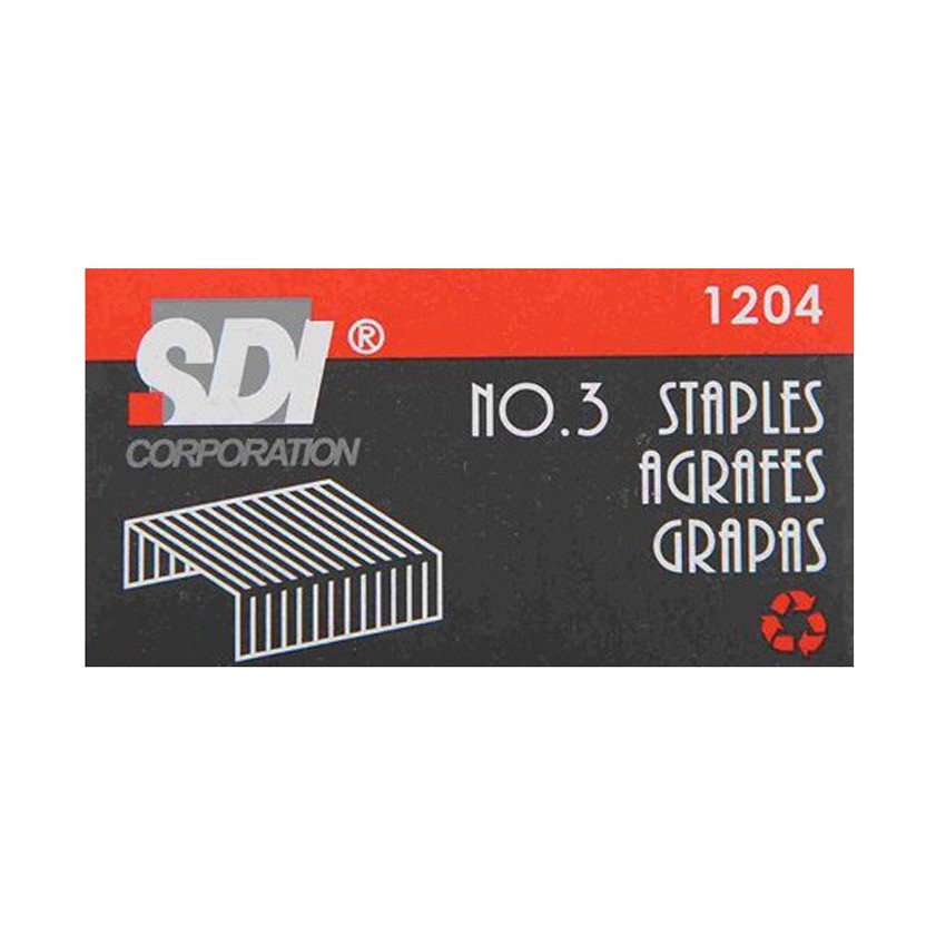Jual ISI STAPLES, ISI STAPLER BESAR NO.3 SDI | Shopee Indonesia