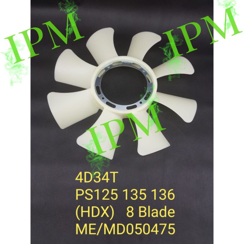 Jual KIPAS RADIATOR FAN BLADE CANTER PS125 PS135 PS136HDX 8DAUN GARANSI ...