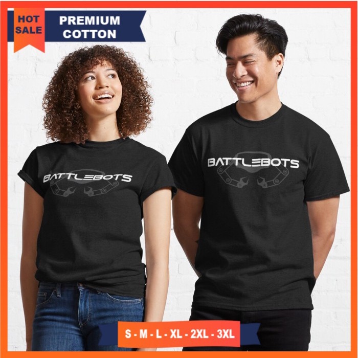 Jual Kaos Battlebot. Battle bot robot wars robotic arm 105006 Premium ...