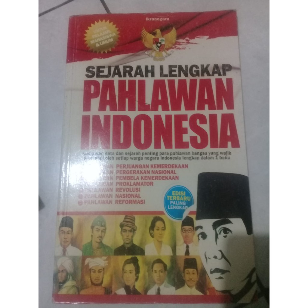 Jual Sejarah Lengkap Pahlawan Indinesia | Shopee Indonesia