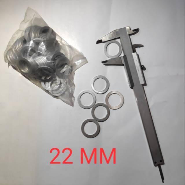 Jual Ring Aluminium M22 x 30,5 MM (100pcs) | Shopee Indonesia