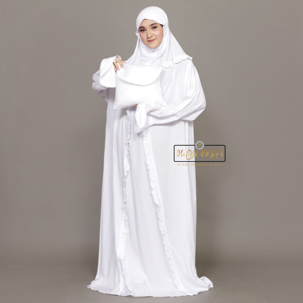 Jual MUKENAH RUKUH TELEKUNG PRAYER SET RUKOH MUKENA DEWASA TERUSAN ...