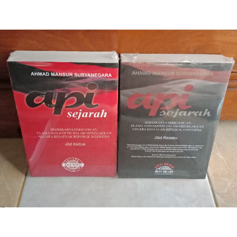 Jual SATU SET DUA BUKU API SEJARAH BY AHMAD MANSUR SURYANEGARA | Shopee ...
