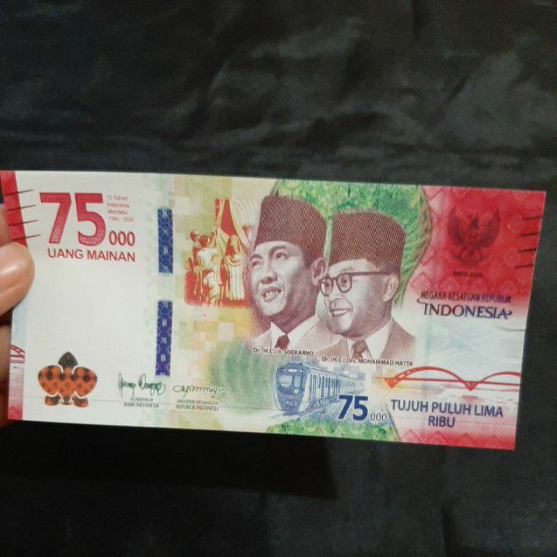 Jual HARGA PER LEMBAR 1 lembar Uang mainan/uang mahar/uang mainan mahar ...