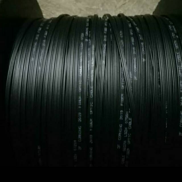 Jual Kabel fiber optik ftth dw dc 2 core 1 sling merk corning 1 rol ...